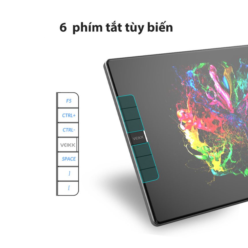 Bảng Vẽ Màn Hình VEIKK VK1200 Full-laminated Cảm Ứng Nghiêng - Veikk ...